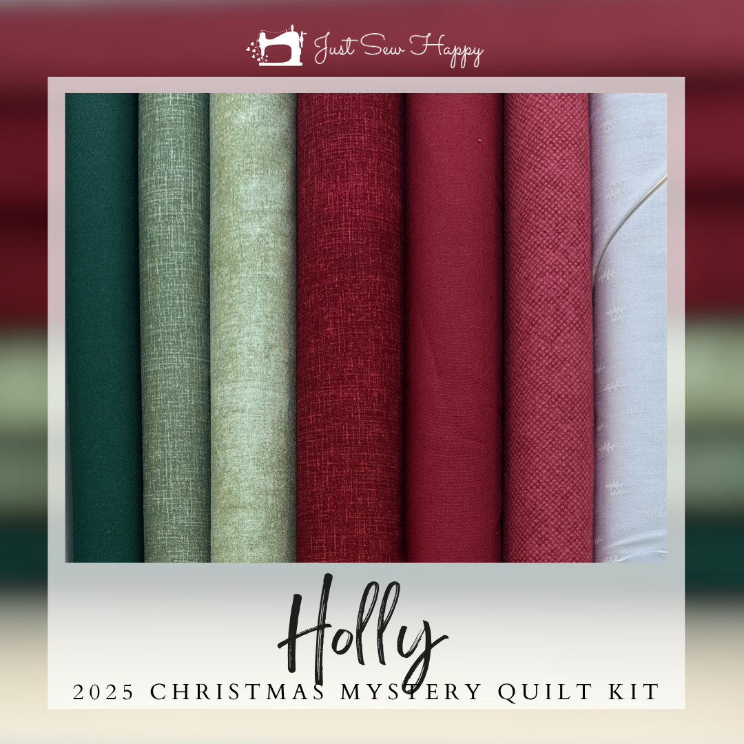 Christmas Mystery Sew-a-Long Kit: Holly — Just Sew Happy NC