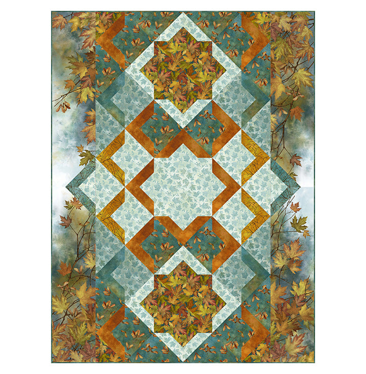 Windswept by QuiltFOX Designs Pattern — Just Sew Happy NC