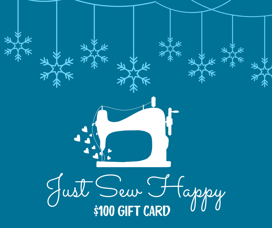 $100 Gift Card — Just Sew Happy NC