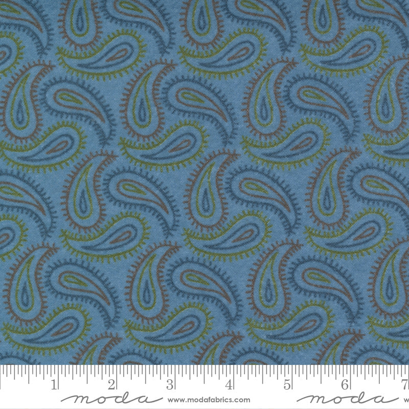 Fall Fantasy Flannels River paisley — Just Sew Happy NC