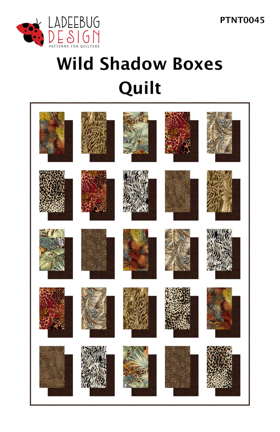 Wild Shadow Boxes Pattern — Just Sew Happy NC