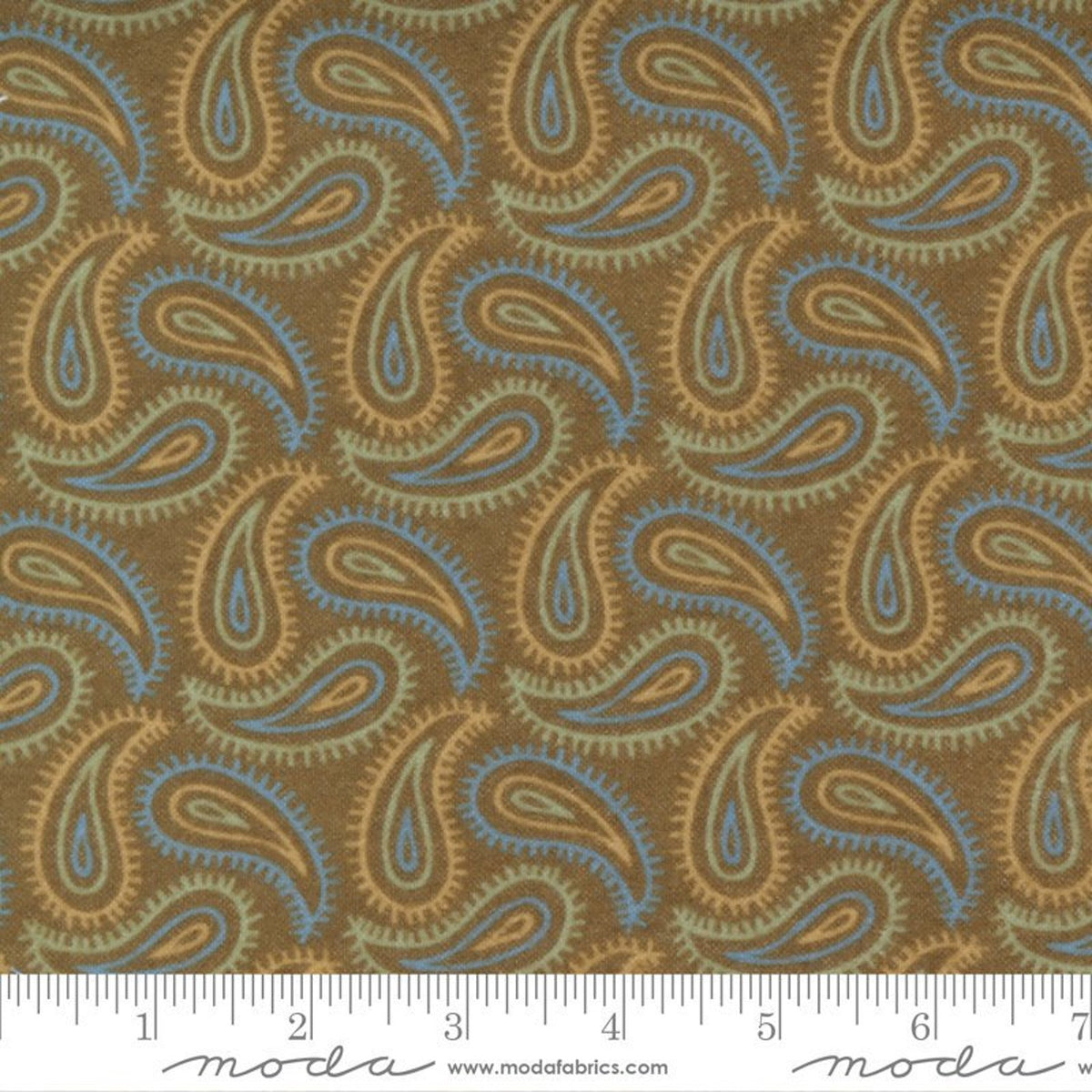 Fall Fantasy Flannels Branch paisley — Just Sew Happy NC